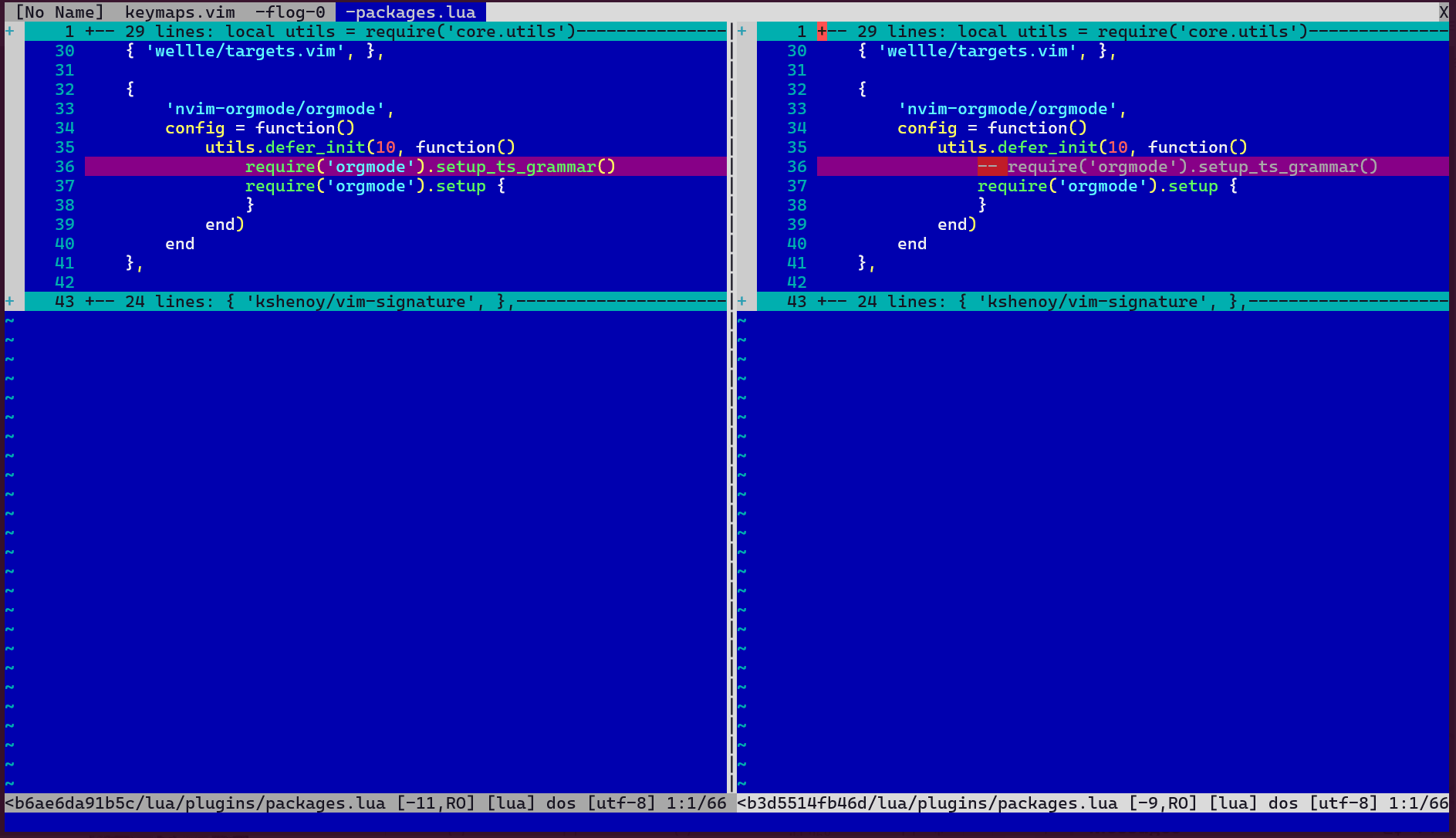 GitHub - skywind3000/vim-git-diffview: Side-by-side commit diffview for Fugitive/GV/Flog :smile: